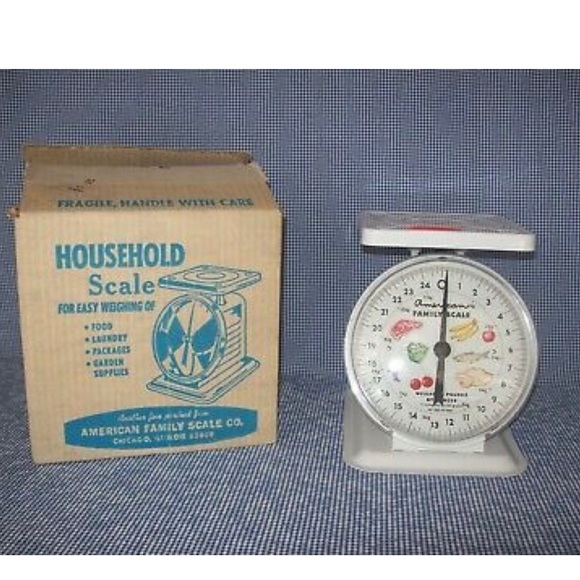 Kitchen | Vintage 197s American Family Household Mechanical Scale ...